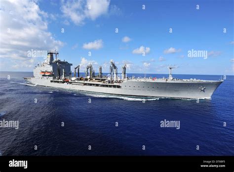 Military Sealift Command Fleet Replenishment Oiler Usns Rappahannoc