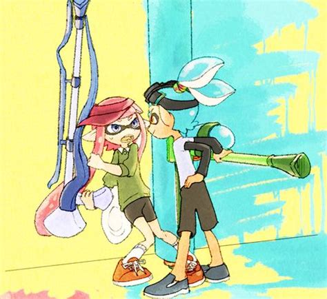 Best Images About Splatoon Inkling Love On Pinterest News Games Blush And Guns