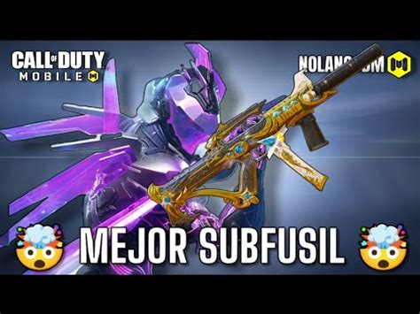 EL MEJOR SUBFUSIL EN MJ CODM COD MOBILE YouTube