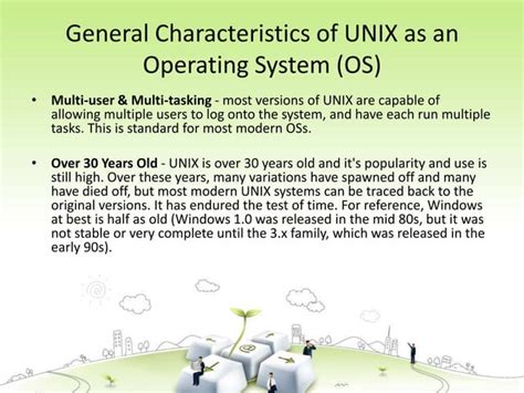 Unix Operating System Ppt