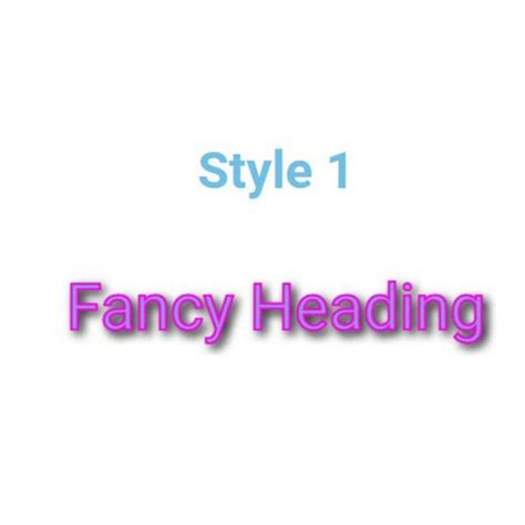 Fancy Heading Wordpress Plugin For Elementor Wordpress Plugins Fancy