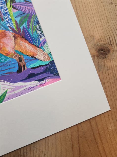 Œuvre Originale Le Renard Et La Forêt La Sigalerie