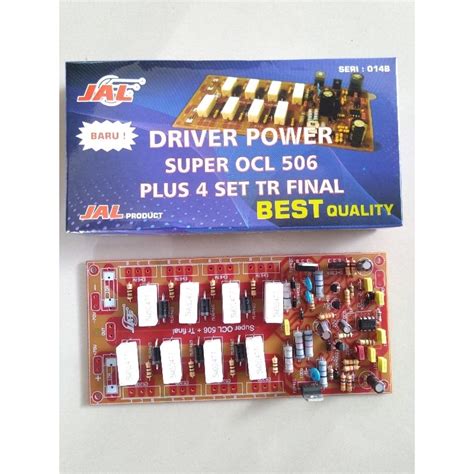 Jual Kit Driver Power Amplifier SOCL 506 Super OCL PLus Final Pcb