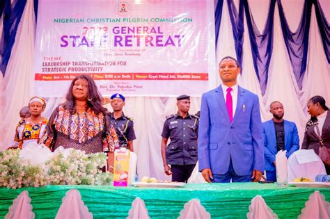 Plateau Governor Mutfwang Declares Open 2023 Ncpc Staff Open Apex