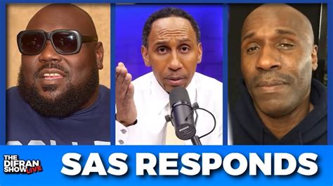 Stephen A Smith FIRES Back At Faizon Love Willie D For PRESSING Him