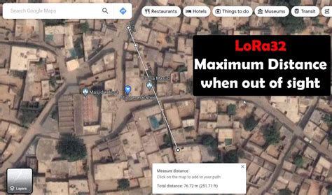 wireless water level indicator using lora and esp32