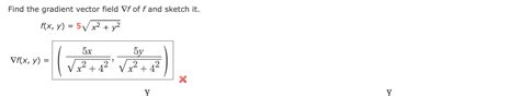 solved example 6 find the gradient vector field of f x y