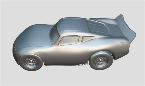 Lightning Mcqueen D Model Turbosquid