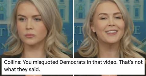 Cnns Kaitlin Collins Fact Checked Karoline Leavitt To Her Face And The