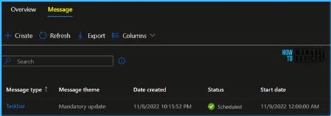 Configure Organizational Messages From Intune Portal Htmd Blog