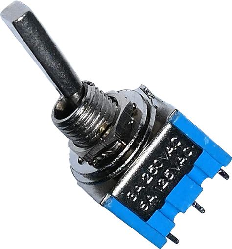 AERZETIX Interrupteur commutateur à levier SP3T ON OFF ON 3A 250V 3