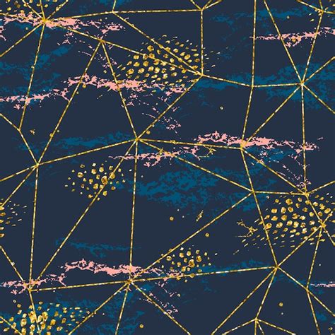 Premium Vector Abstract Cosmic Seamless Pattern