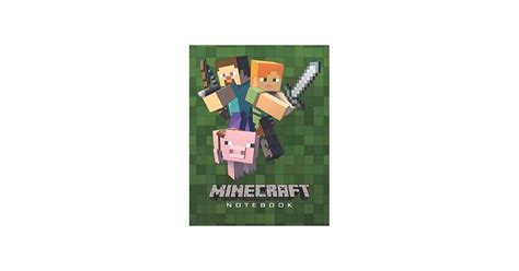 博客來 Minecraft Notebook Players Notebook Sketchbook Diary Journal