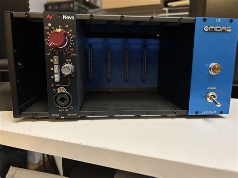 Neve 1073 Mic Pre With 6 Space Portable Chassis Reverb