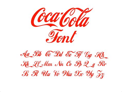 Coca Cola Alphabet Svg Coca Cola Font Coca Cola Clipart Svgpngai