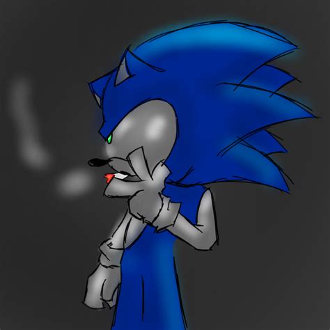 Sonic Smoking Meme By Brenjitsu On Deviantart