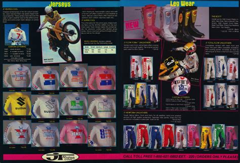 Moto Gear History Part Iii Jt Racing Birth To 1989 Pulpmx