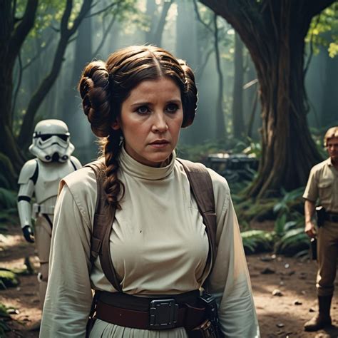 Star Wars Princess Leia Ai Generated Artwork Nightcafe Creator