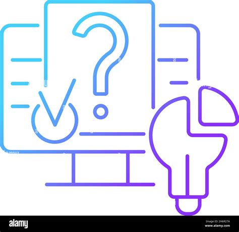 Digital Problem Solving Gradient Linear Vector Icon Stock Vector Image And Art Alamy