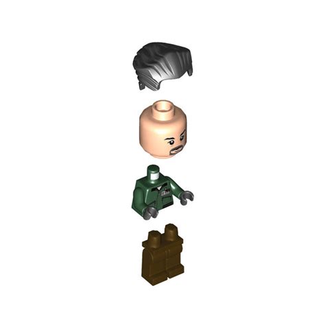 Lego Lexcorp Henchman With Brown Legs Minifigure Brick Owl Lego