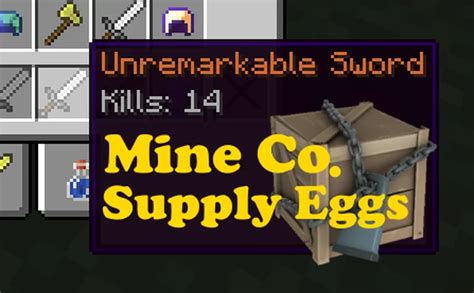 Mine Co Supply Eggs Minecraft Data Pack