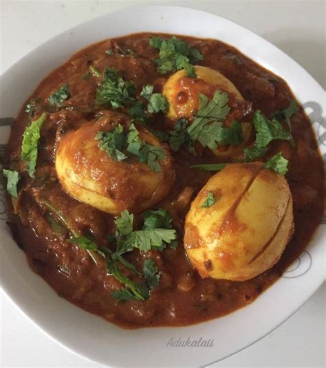 Adukalaii My Kitchen Andhra Egg Curry