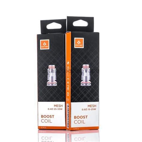 Geekvape Ageis Boost Coil 0 6 Ohms 15 25w Vapour Hub Limited