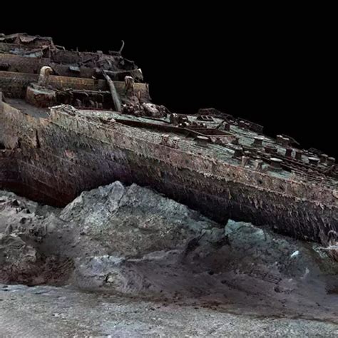 Titanic Shipwreck Stern