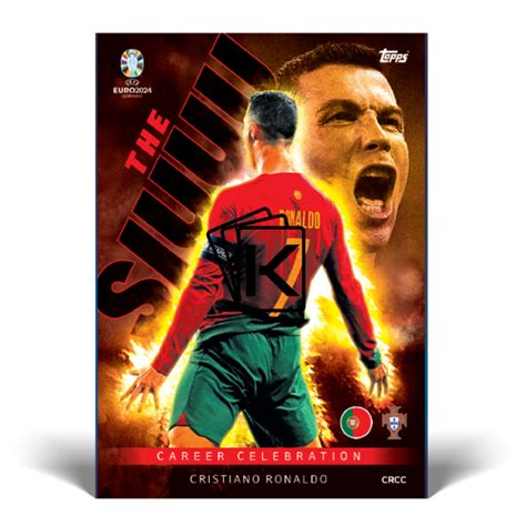 fotbalová karta Topps Match Attax EURO 2024 The Siuuu Cristiano Ronaldo