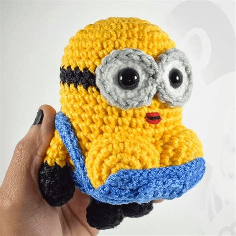 Mini Minion Chichón A Crochet Tutorial Gratis Paso A Paso