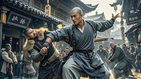 功夫电影！恶霸威胁少林武僧，怎料武僧是深藏不露的绝世高手，暴打恶霸！ Kung Fu 功夫 動作片 犯罪 武林風雲榜 南