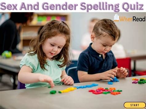 Wiser Read On Linkedin Sex And Gender Spelling Quiz Test