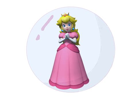 Princess Peach In A Bubble By Stardroid2018 On Deviantart