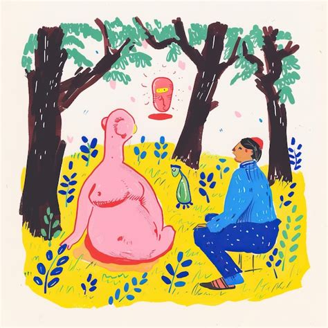 Premium Vector Pregnant Alien And Man Illustration Sref Smjrun
