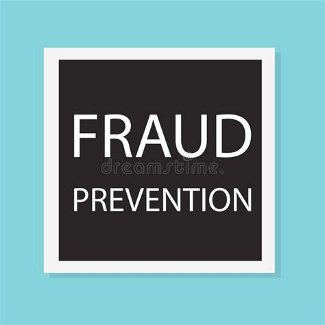 Fraud Prevention Concept Stock Vector Illustration Of Prevention