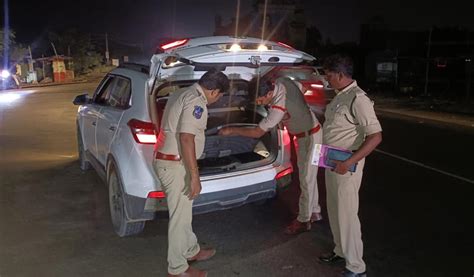 Police Conduct Inspections Across Khammam Seized Cash Liquor And