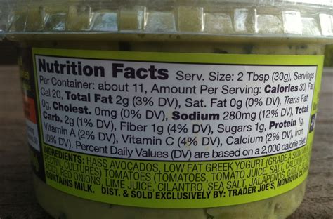 Whats Good At Trader Joes Trader Joes Reduced Guilt Chunky Guacamole