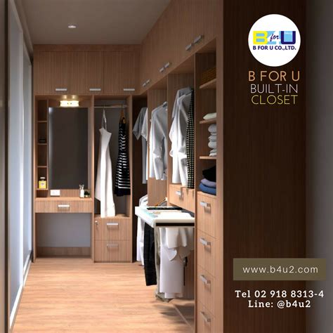 เฟอร์นิเจอร์บิลท์อิน Built In Closet Walk In Closet ตู้เสื้อผ้า บานเลื่อน บิลท์อิน บิวท์อิน