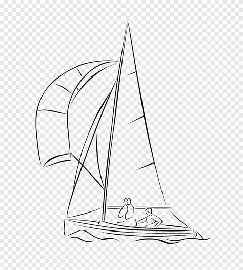رسم الشراع زاوية ورقة Png