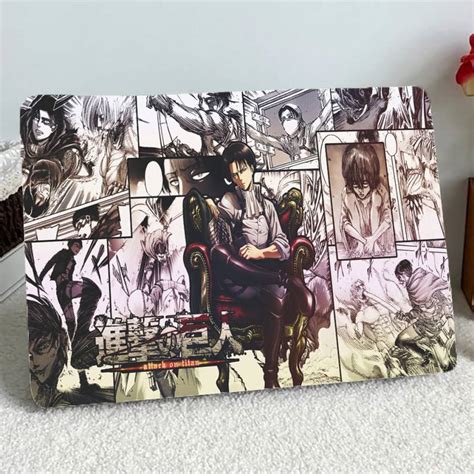 Replix Captain Levi Attack On Titan Anime Vinyl Laptop Skin With Free