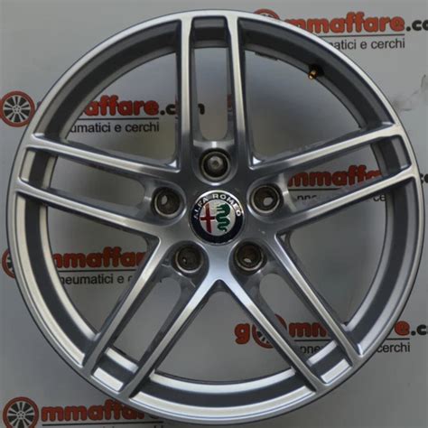 4 CERCHI IN Lega Originali Alfa Romeo Giulia 16 Silver Bnlt001960 EUR