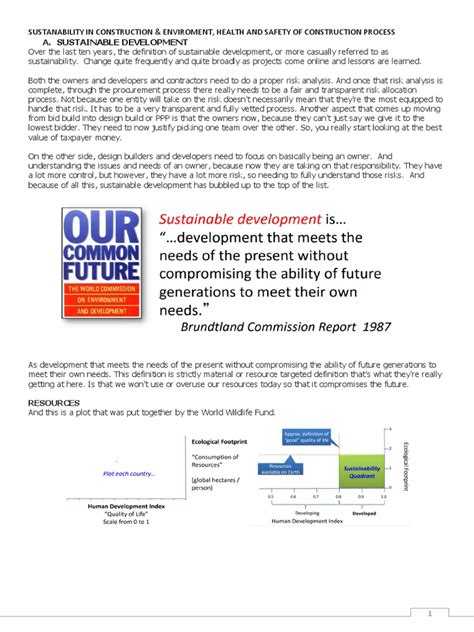 Sustanability In Construction 0 Enviroment J Health And Safety Of