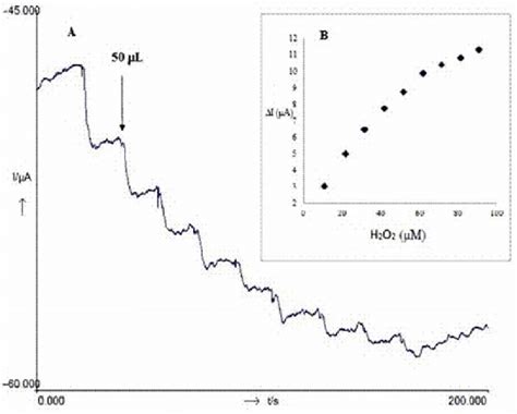 Typical Amperometric Response Of Fabricated Biosensor To Successive