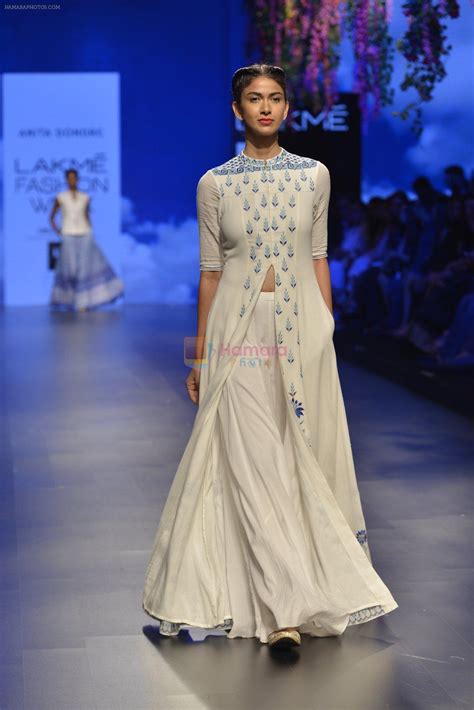 Model Walks For Anita Dongre Show At Lifw 2016 Day 3 On 1st April 2016 Lakme Fashion Week
