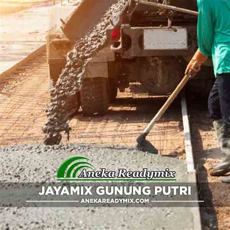 Harga Jayamix Gunung Putri Per M Jual Beton Terdekat