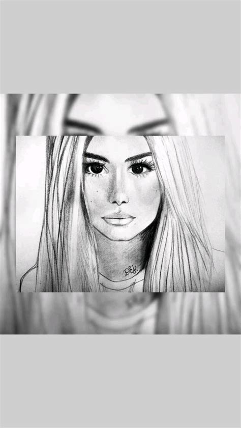 Pamela Reif Black And White Drawing Black And White Drawing