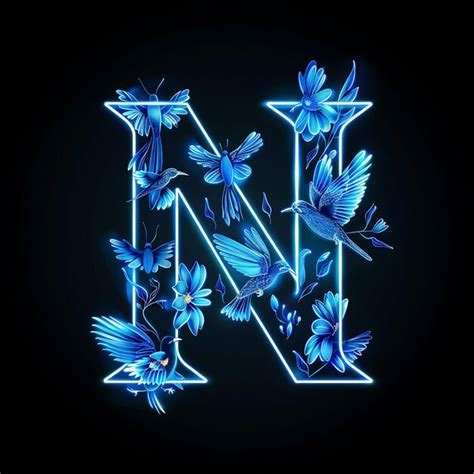 Neon Alphabets And Numbers Unleash The Power Of Digital Art And
