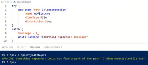 Mastering Powershell Try Catch With Exception Messages Jeff Brown Tech