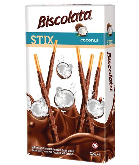 Solen Biscolata Stix Coconut Box of 12 | Sweetmart