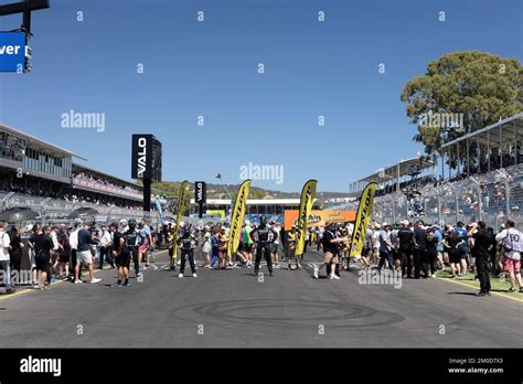 Adelaide Street Circuit Australia 3 December 2022 Start Line During